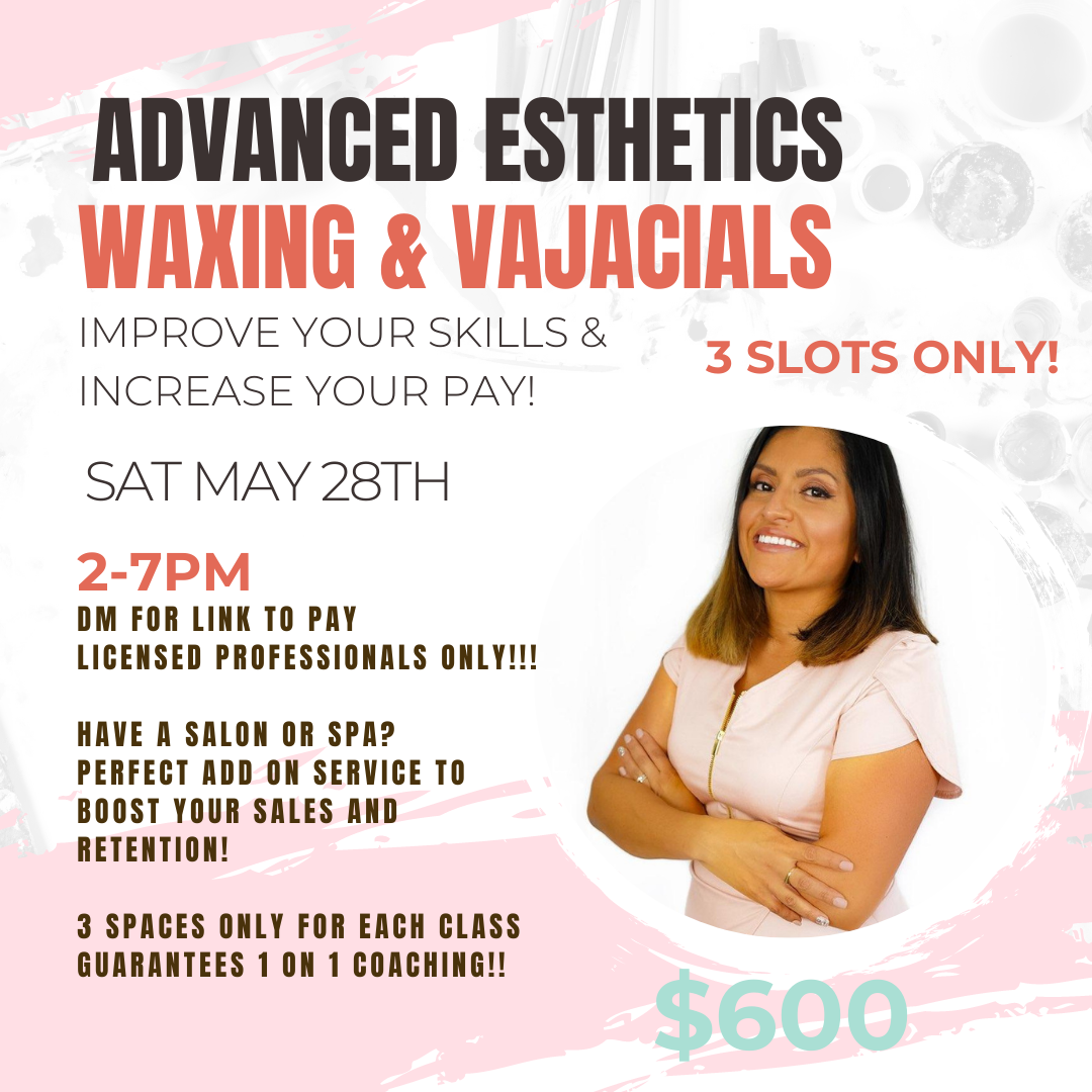 Advanced waxing and vajacial training | The Pretty Peach Studio